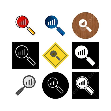 9 Analysis Icons Sheet Isolated On White Background Analysis Icon Business Png And Vector