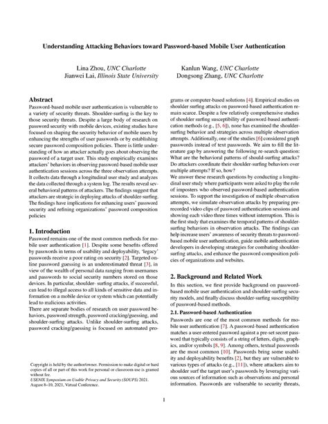 Understanding Attacking Behaviors Toward Password Based Mobile User