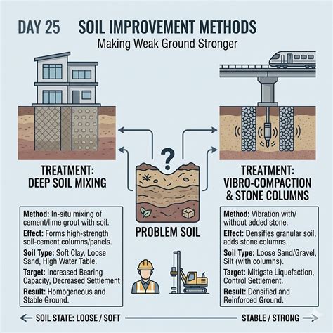 Day 25 Soil Improvement Methods Making Weak Ground Stronger