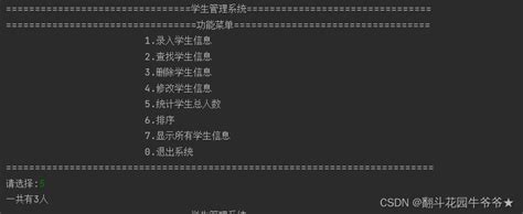 Python项目实战：学生信息管理系统python学生信息管理系统 Csdn博客