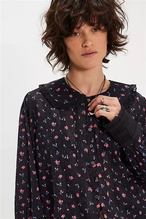 Emmeline Button Down Blouse Free People