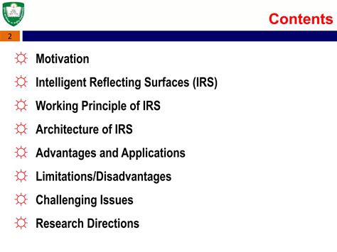 Intelligent Reflecting Surfaces Pptx