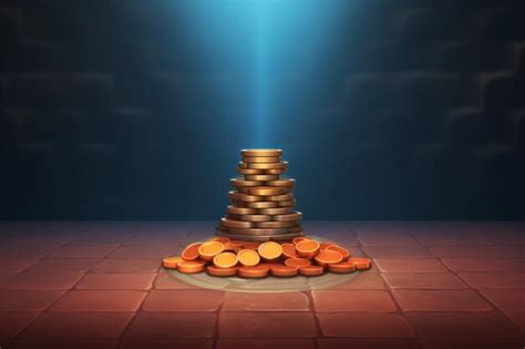 Premium Ai Image Game Token Coins Generate Ai