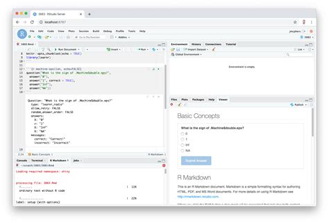 Incorrect Error Message When Using Question In Learnr Issue Rstudio Rstudio GitHub
