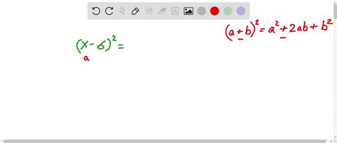 ⏩solved multiply using the rules for the square of a binomial … numerade