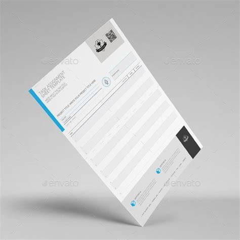 Task Assignment Sheet Template