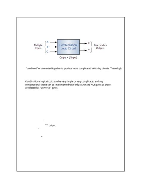 Chapter 2 Lesson 2 Combinational Logic Pdf