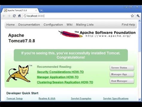 How To Install Apache Tomcat Server And Set The Path Of Apache Tomcat In Windows YouTube