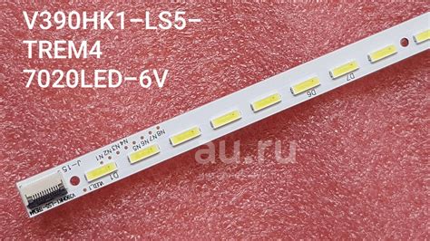171 p-9 LED LCD String Strip 48-светодиодов 495 mm Новый 39 V390HK1-LS5 ...