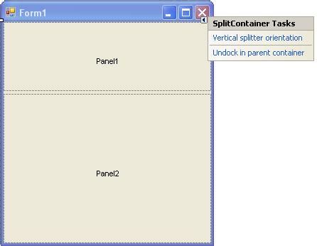Split Container Control