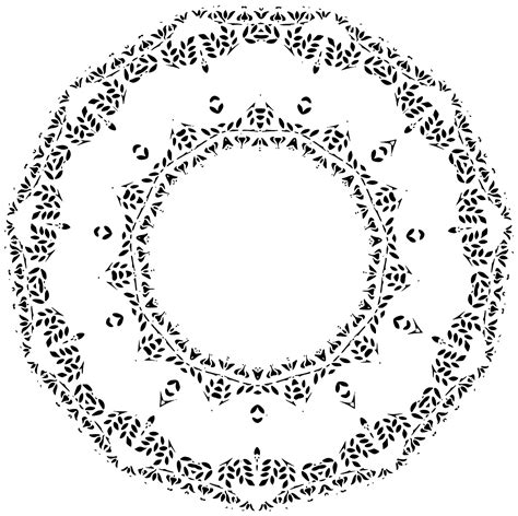 Svg 추상 꽃들 융성 장식용의 무료 Svg 이미지 및 아이콘 Svg Silh