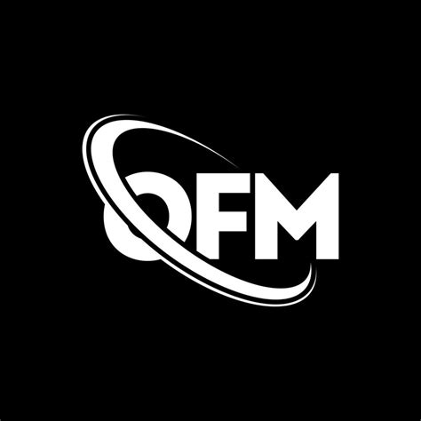 Logotipo De La Ofm Carta De Ofm Diseño De Logotipo De Letra Ofm