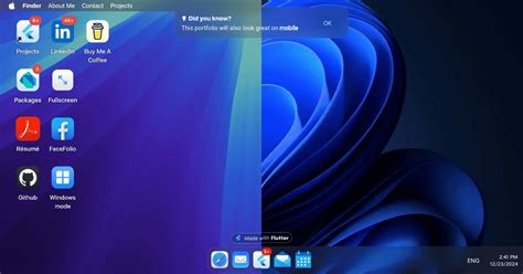 Daniel Coyula My Flutter Web Portfolio