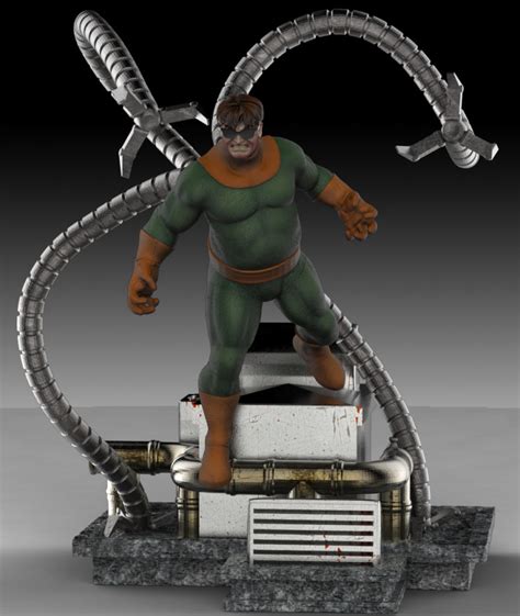 Doc Ock Statue Hels The 8th