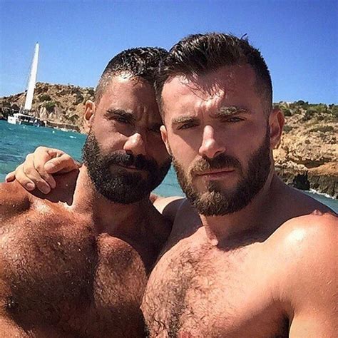 Image Tagged With Gaycouple Gay Couple Hairychest Hairytwosome On