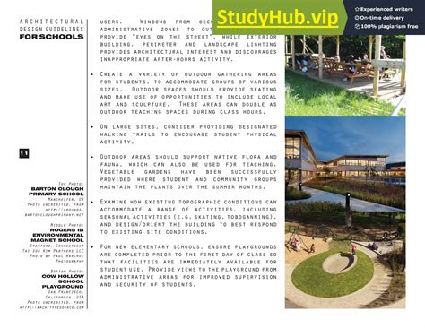 Architectural Design Guidelines For Schools Technical Services Branch