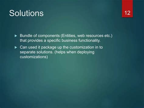 Introduction To Microsoft Dynamic Crm Ppt