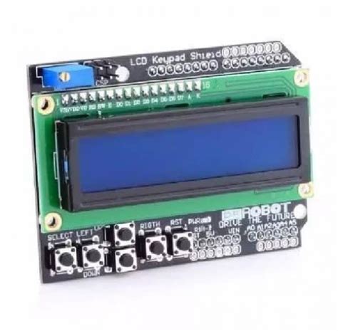 PANTALLA LCD SHIELD ARDUINO 16x2 Tecnoconciencia