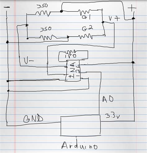 Instrumentation Amplifier How To Read Wheatstone Bridge Negative