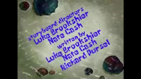 Spongebob Whelk Attack Title Card Youtube