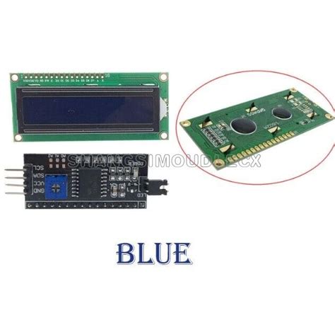 1602 16x2 Lcd Character Display Iici2ctwispi Serial Interface