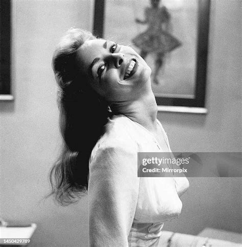 Actress Janet Leigh At A Costume Fitting For The Film The Vikings