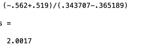 Slope Of A Plot In Matlab Stack Overflow