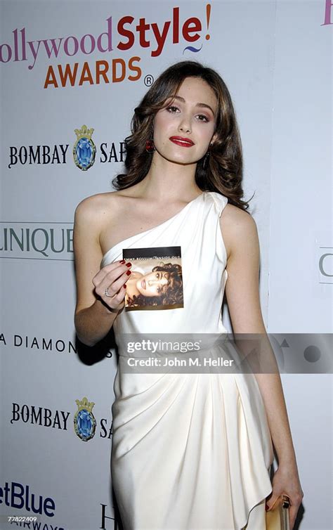 Emmy Rossum Attends The Release Party For Her Debut Album Inside
