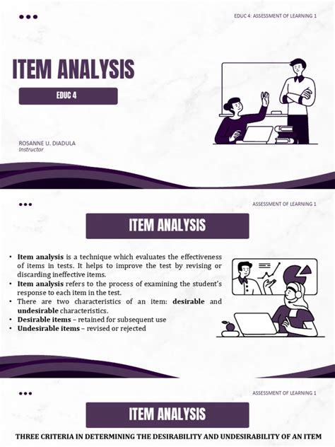Item Analysis Pdf Evaluation Methods