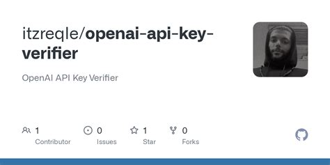 GitHub Itzreqle Openai Api Key Verifier OpenAI API Key Verifier
