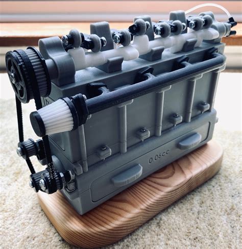 Download Stl Files 3d Printed Inline 4 Cylinder Engine Model Motor