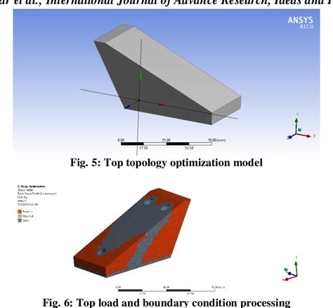 Figure 5 From Shape Optimization Of A Bracket Model Using Finite Element Analysis Semantic Scholar