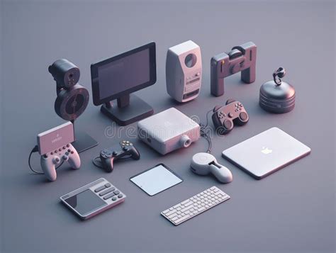 Modern And Antique Technology Devices Digital And Analog Devices Nostalgic Futuristic Modern