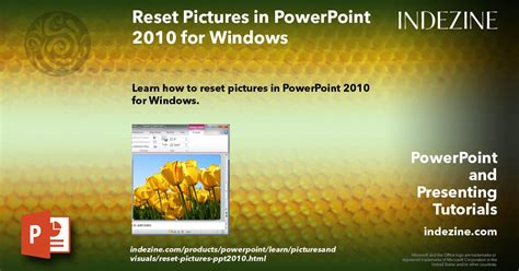 Reset Pictures In PowerPoint For Windows