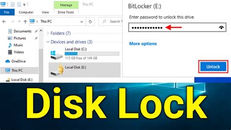 How To Lock Internal External Hard Disk With Password Without