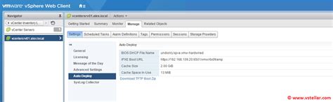Auto Deploy Configuration In VSphere 6