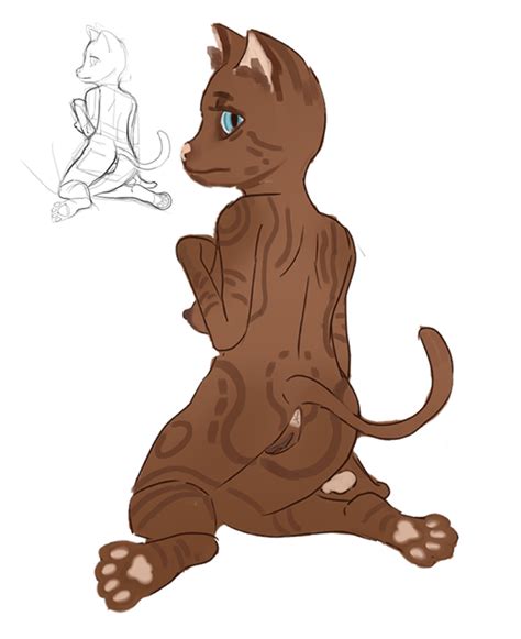 Rule 34 Anthro Felid Feline Female Hi Res Mammal Mooncat786 Solo