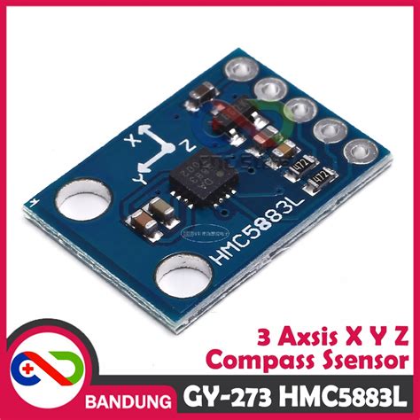 jual gy 273 hmc5883l module sensor magnetometer compass triple axis x y