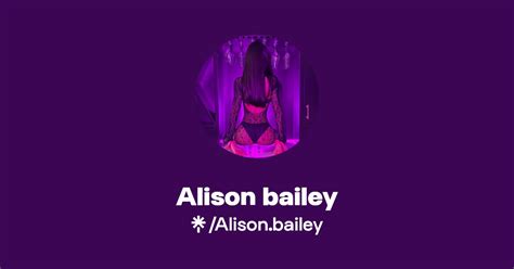 Alison Bailey Find Alison Bailey Onlyfans Linktree