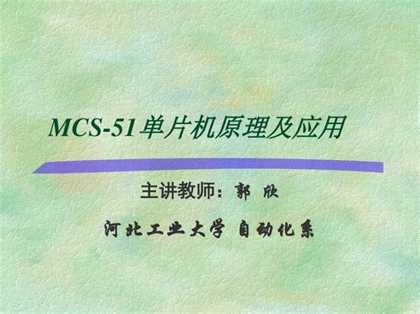 51单片机c语言应用与开发第0章word文档在线阅读与下载无忧文档