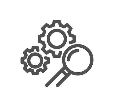 Inspection Related Icon Outline And Linear Vector 20276595 Vector Art