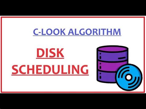 C LOOK Disk Scheduling Algorithm Disk Scheduling In Operating System YouTube