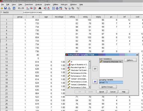 Step Three Conducting A Parametric Independent Samples By Openstax