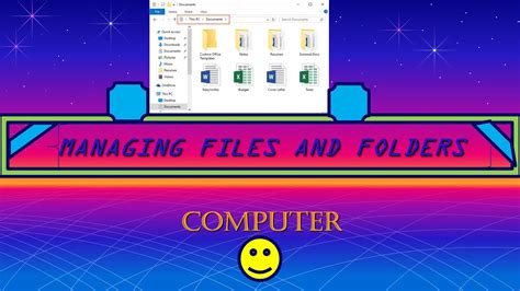 managing files and folders youtube