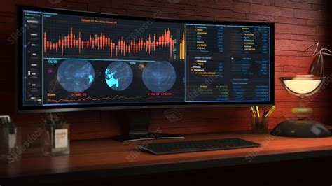 Illustration Of A D Round Temperature Sensor With A Visual Indicator Signaling A Critical Level