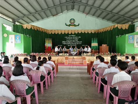 သင်္ဃန်းကျွန်းမြို့နယ်အတွင်းရှိ ကျောင်းသား၊ ကျောင်းသူများ ဗလငါးတန်ဖွံ့ဖြိုးတိုးတက်စေရန် လူငယ