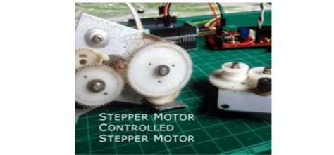 Instructables Stepper Motor Controlled Stepper Motor Stepper Motor As A Rotary Encoder