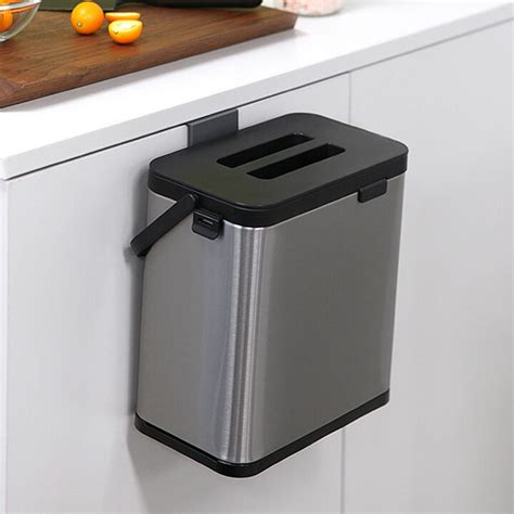 푸코 스텐 주방 음식물 쓰레기통3l 감도 깊은 취향 셀렉트샵 29cm