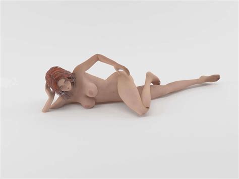 Naked Girl Animations Pack D Model By Noker