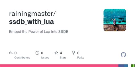 Github Rainingmasterssdbwithlua Embed The Power Of Lua Into Ssdb